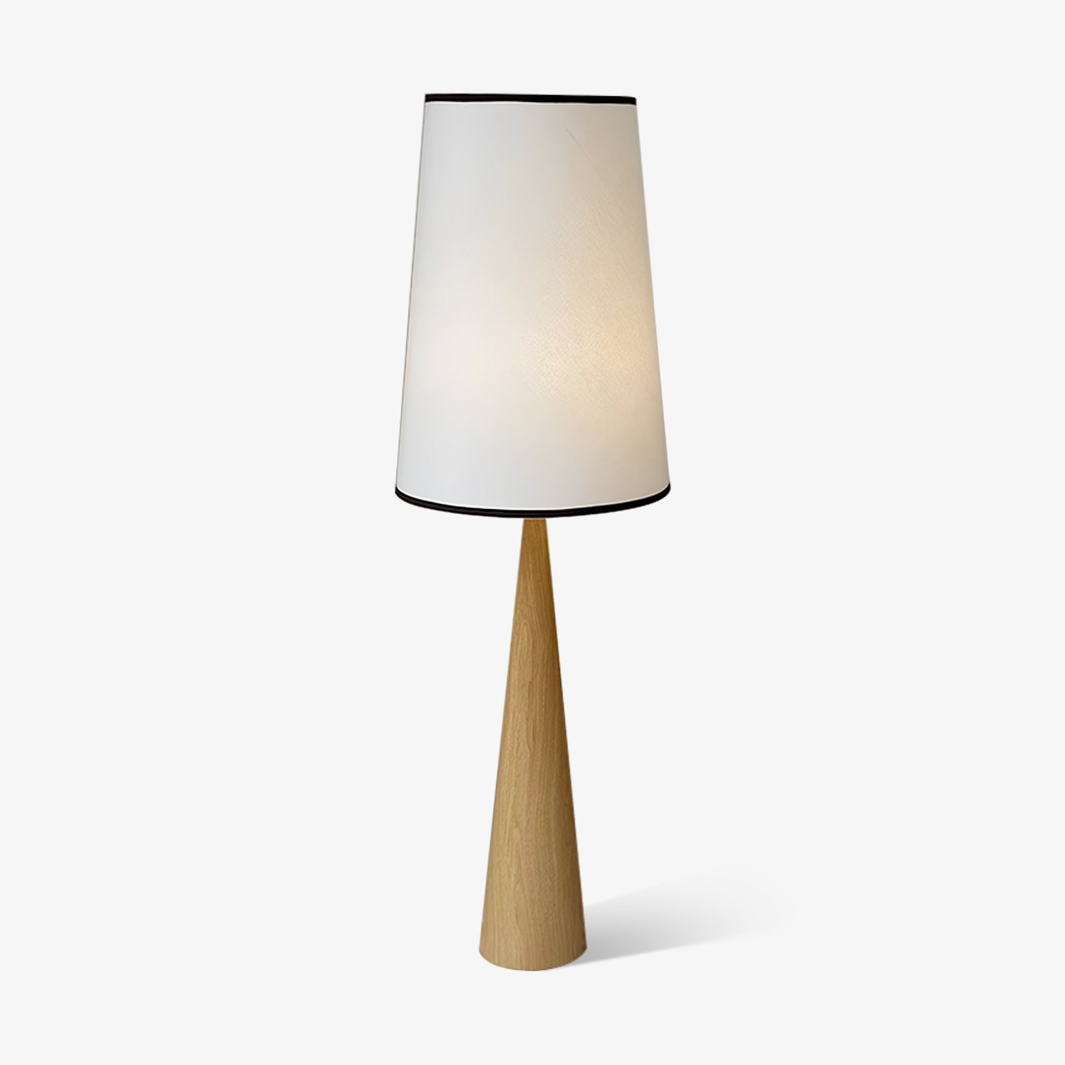 Faux Wood Conical Floor Lamp – CEENLI
