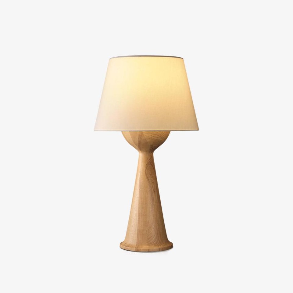 Hourglass Wood Table Lamp – CEENLI
