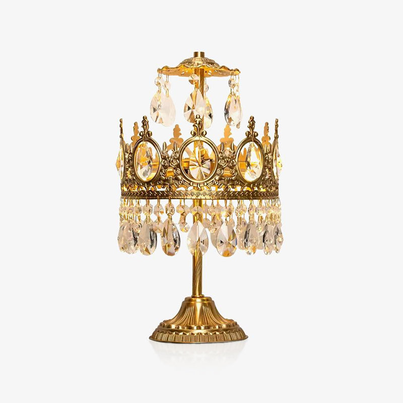 Vintage Crystal Table Light – CEENLI
