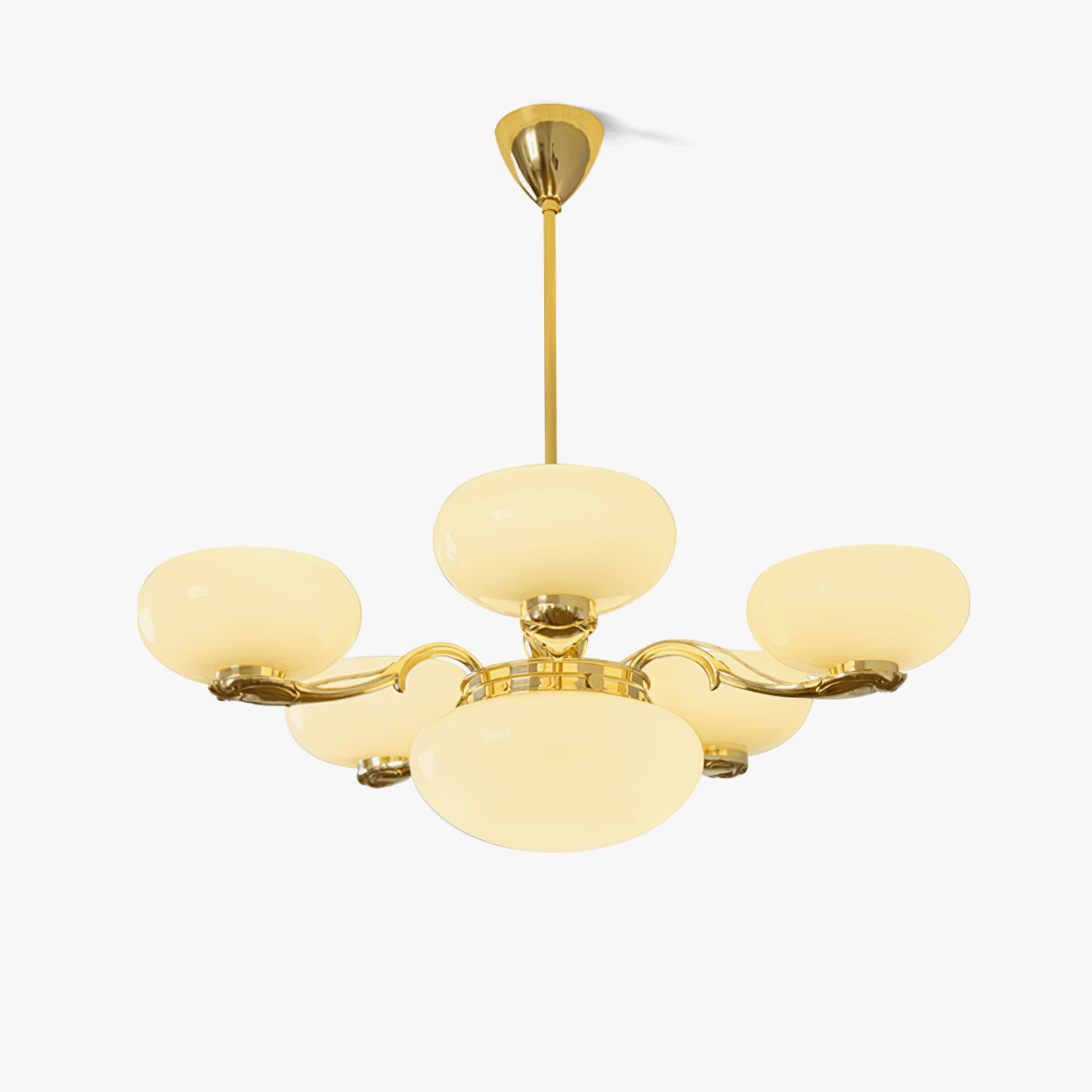 Brass Radiance Orb Chandelier – CEENLI