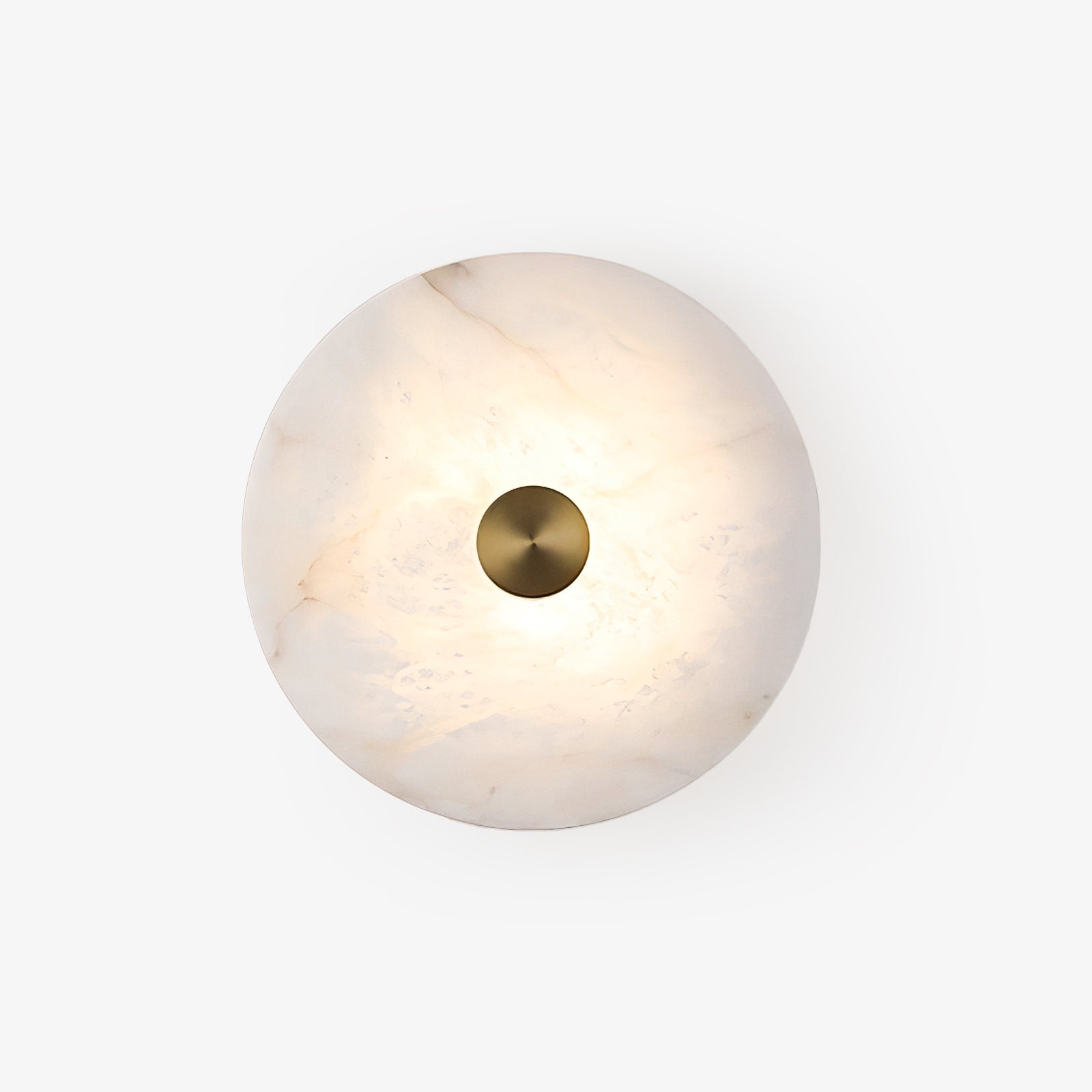 Disc Shaped Alabaster Wall Light – CEENLI