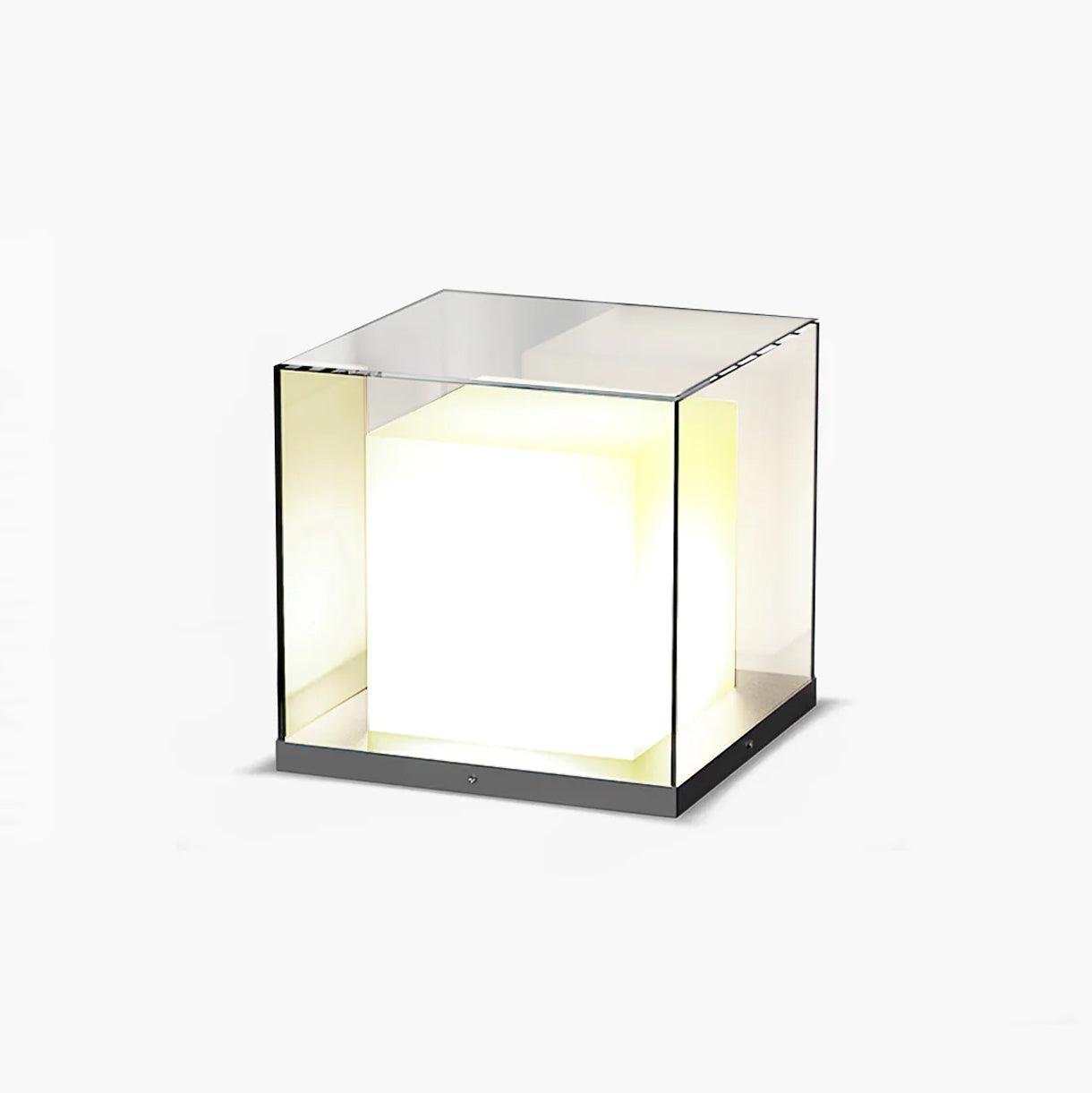 Square Box Outdoor Post Light – CEENLI