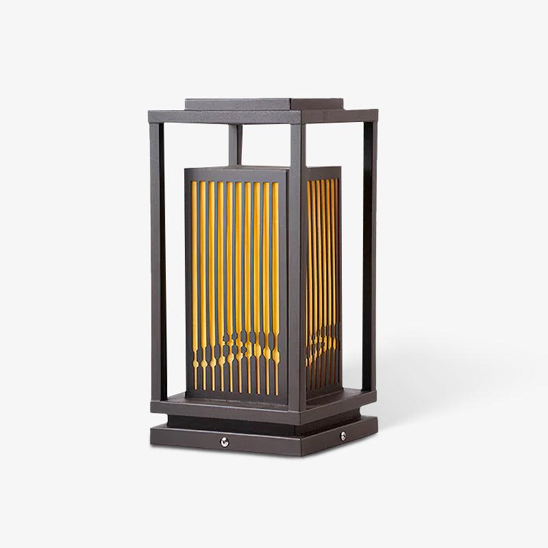 Modern Square Cage Garden Light – CEENLI